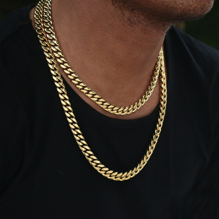 10MM Miami Cuban Link Set – Spaceice
